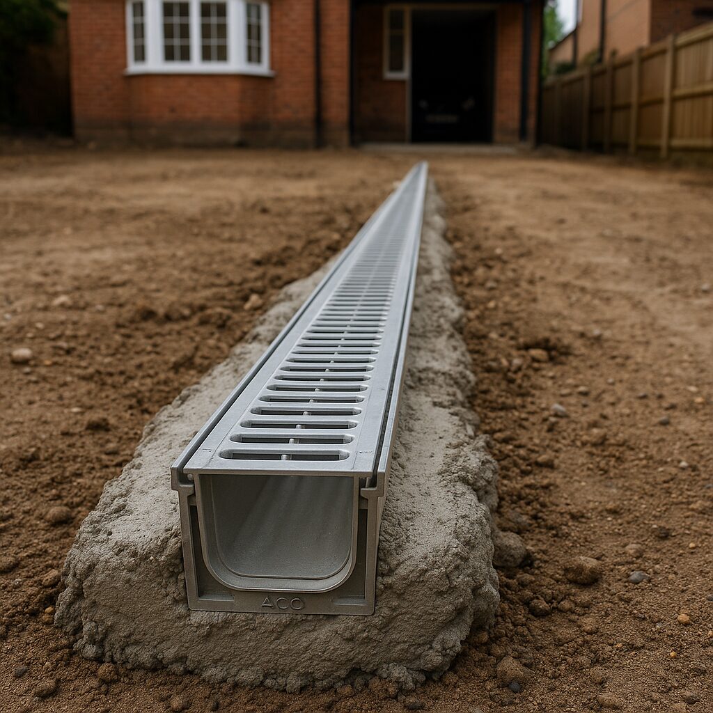 Aco Channel Linear Drain Installation | UKPTG