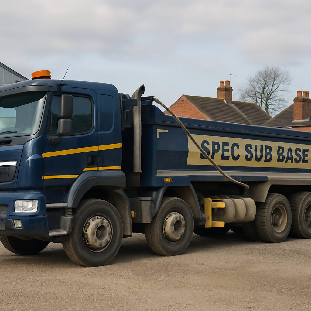 Commercial Lorry Spec Sub Base - Paving Installation & Drainage