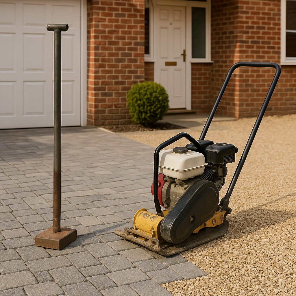 Hand Tamper Vs Plate Compactor - Tools & Equipment & Block Paving