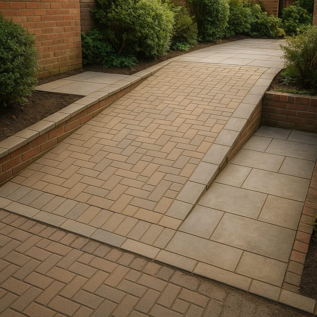 Build A Paved Ramp For Accessibility - Hard Landscaping Features