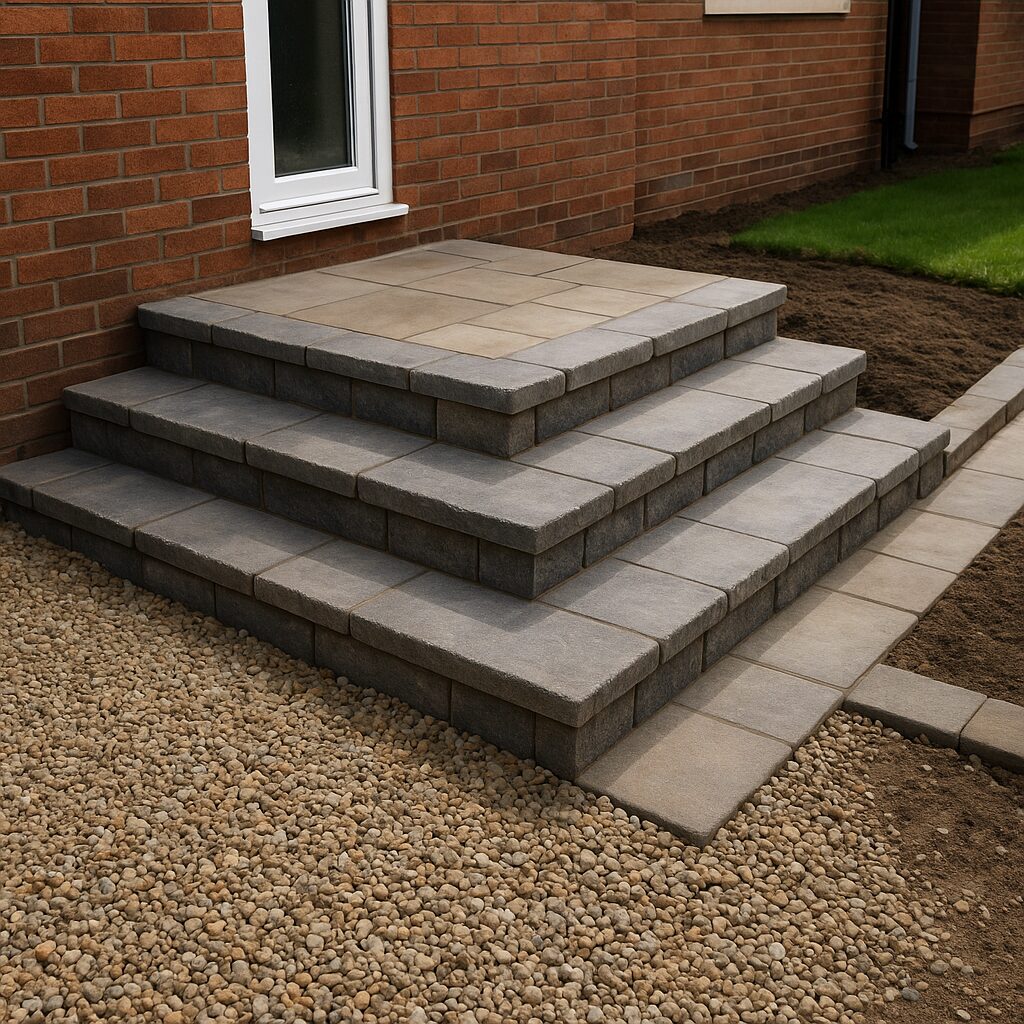 Build Driveway Steps With Pavers Guide | UKPTG