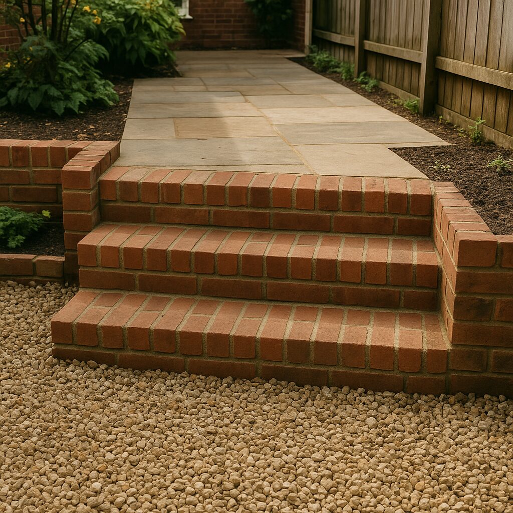 Build Garden Steps With Bricks Guide | UKPTG
