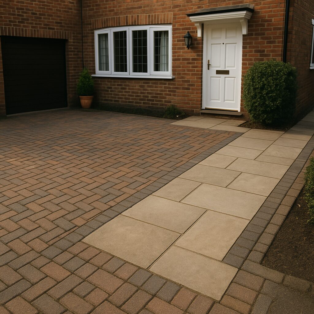 Combine Block Paving With Slab Features Guide | UKPTG