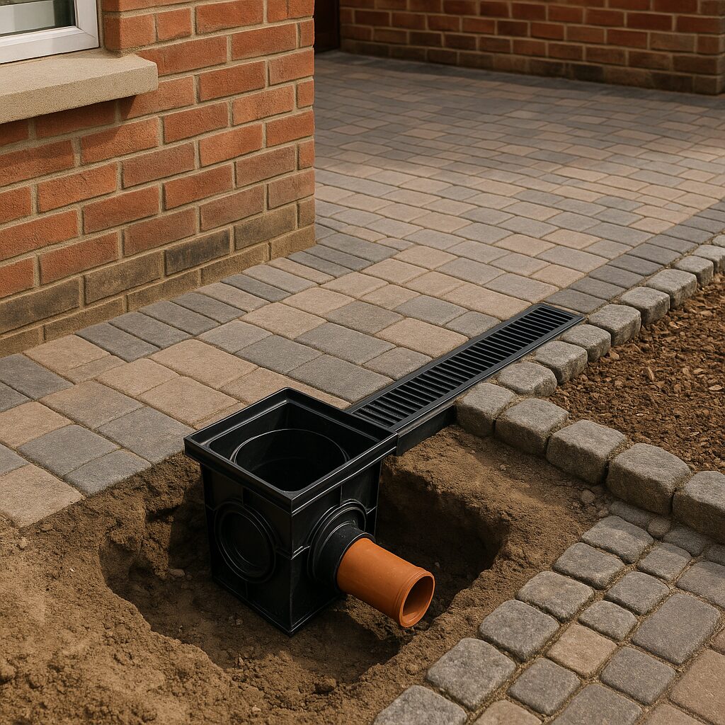 Install Gully Pot For Driveway - Driveway & Access Solutions & Patio