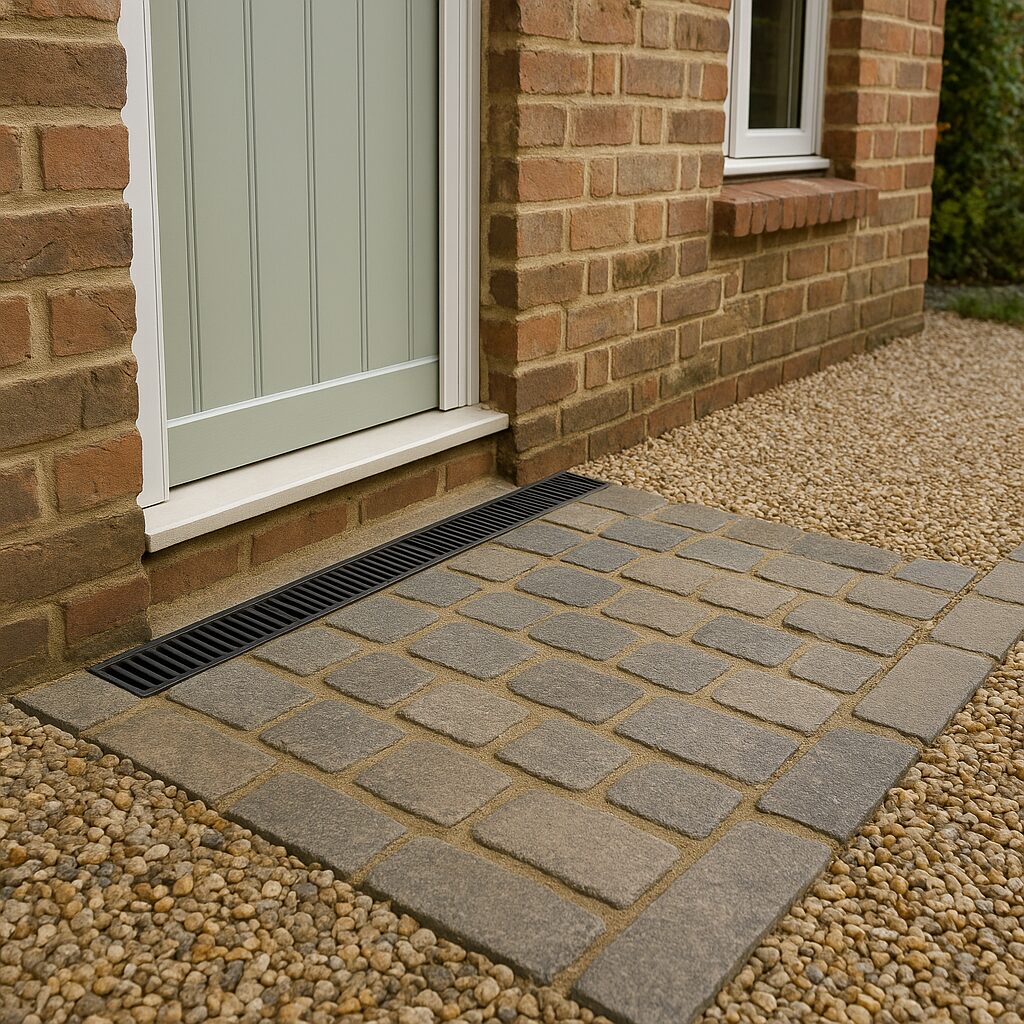 Install Threshold Drain At Door - Drainage & Water Management