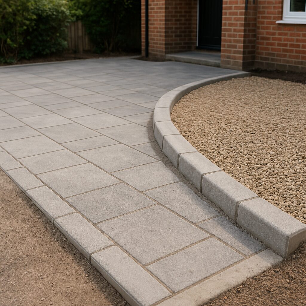 Lay Kerb Edgings For Driveways - Driveway & Access Solutions & Gravel