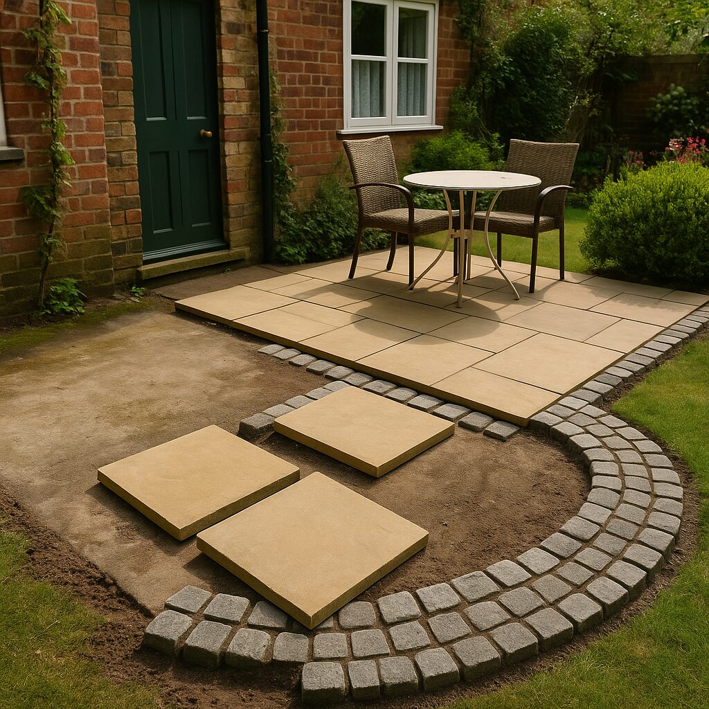Lay Patio On Existing Concrete Base - Paving Installation & Repair