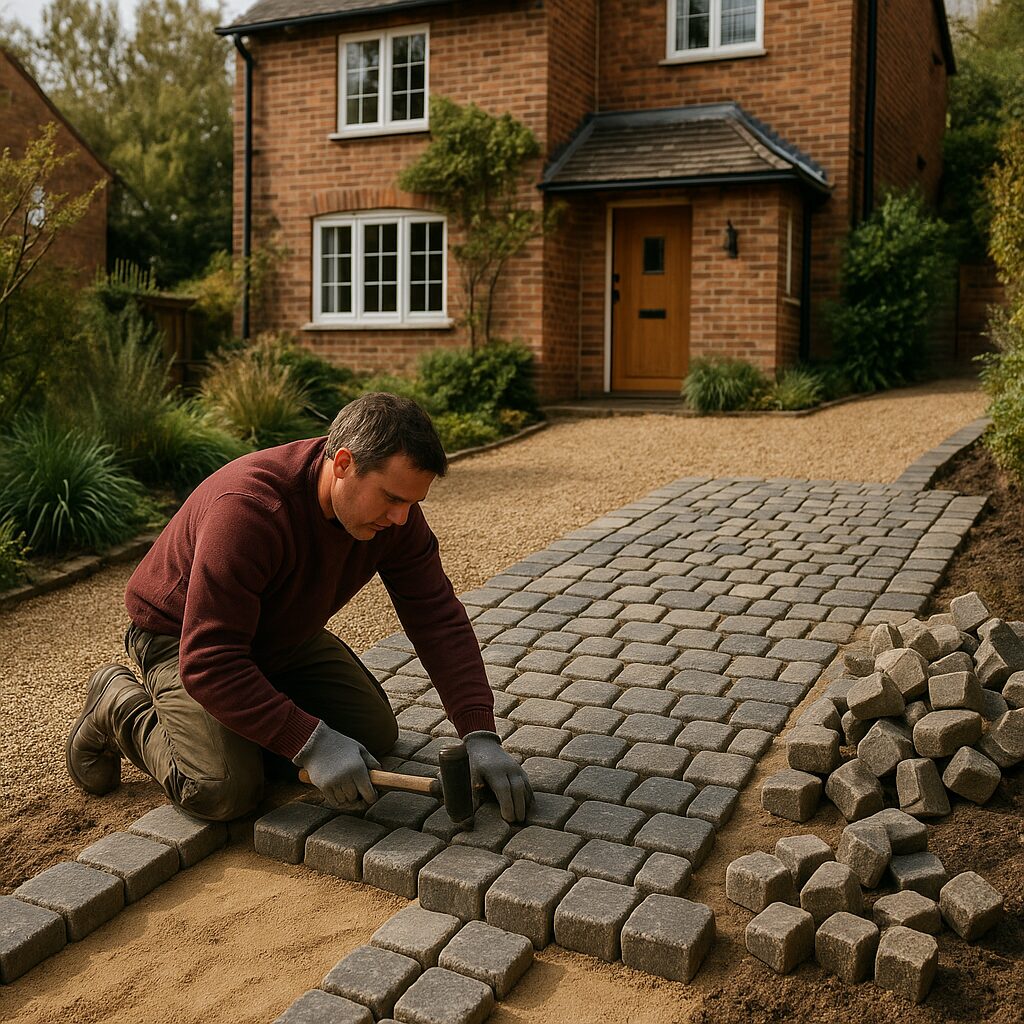 Lay Paving On A Slope Guide | UKPTG