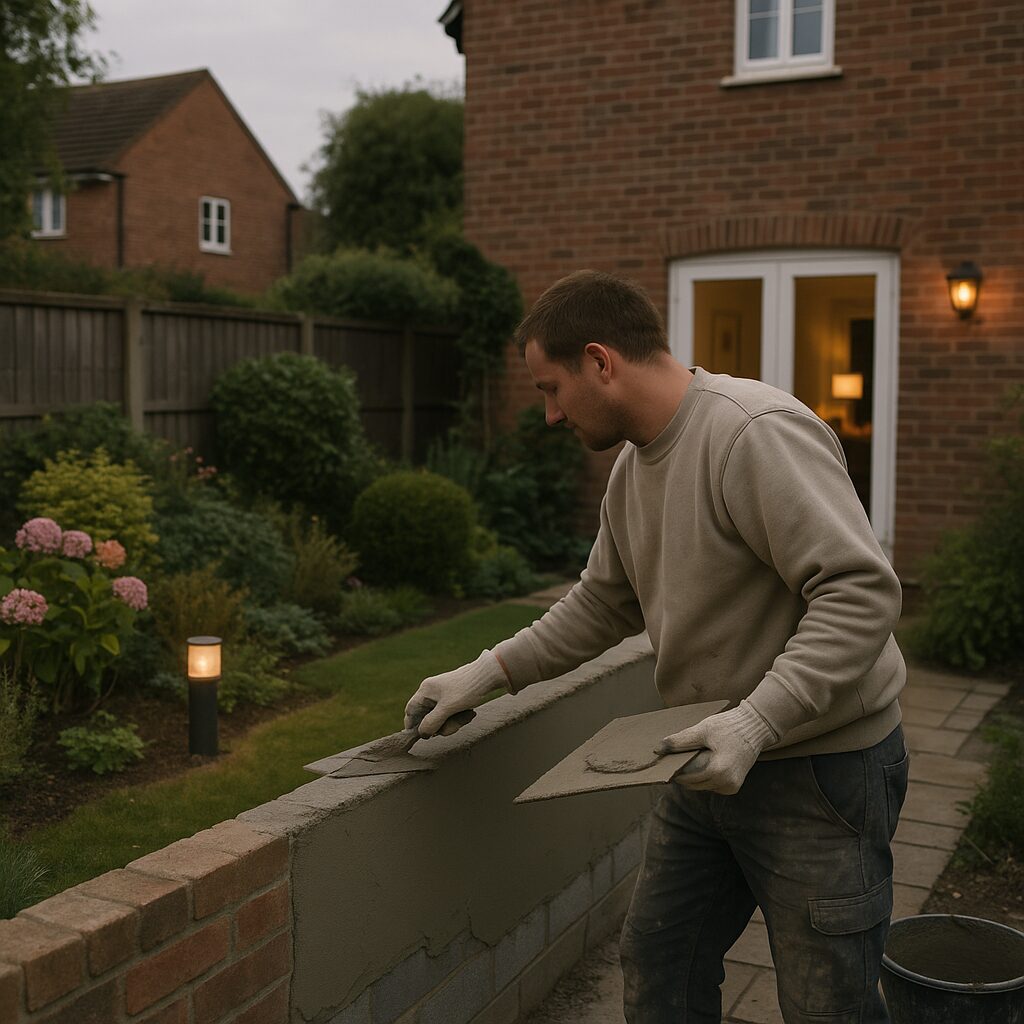 Render A Garden Wall Guide | UKPTG