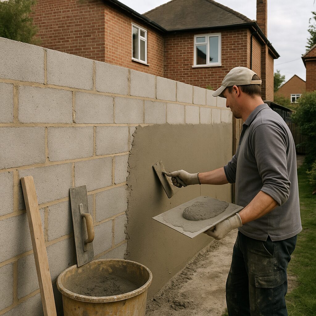 Render Block Wall | Professional Guide | UKPTG