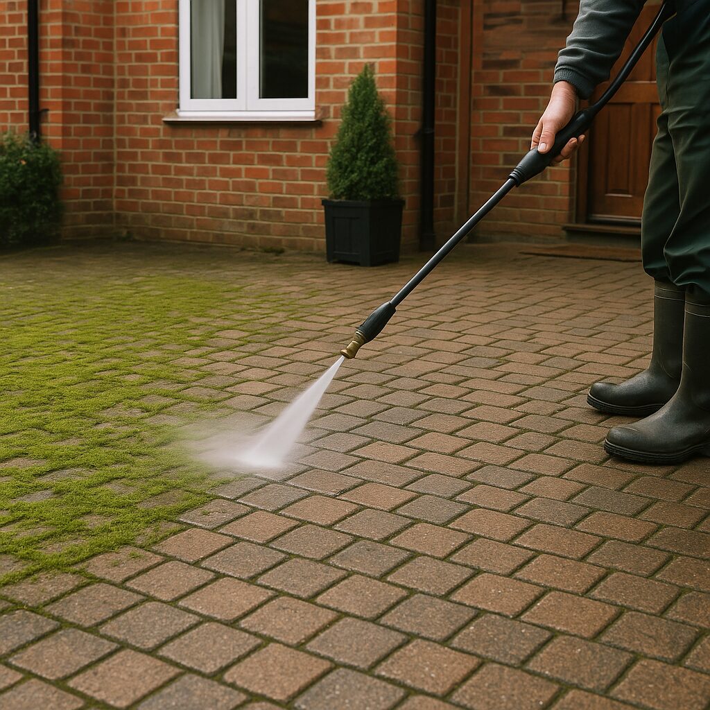 Moss Algae Removal - Maintenance & Repair & Garden Design