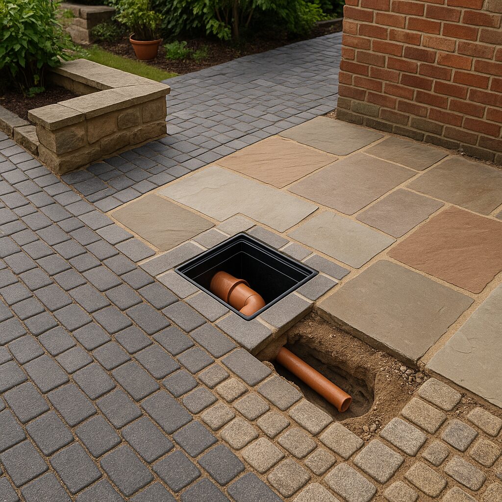 Silt Trap Installation - Drainage & Water Management & Block Paving