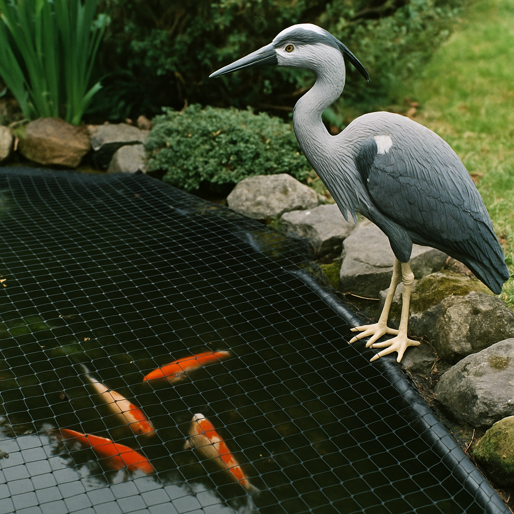 Stop Herons Eating Pond Fish Guide | UKPTG