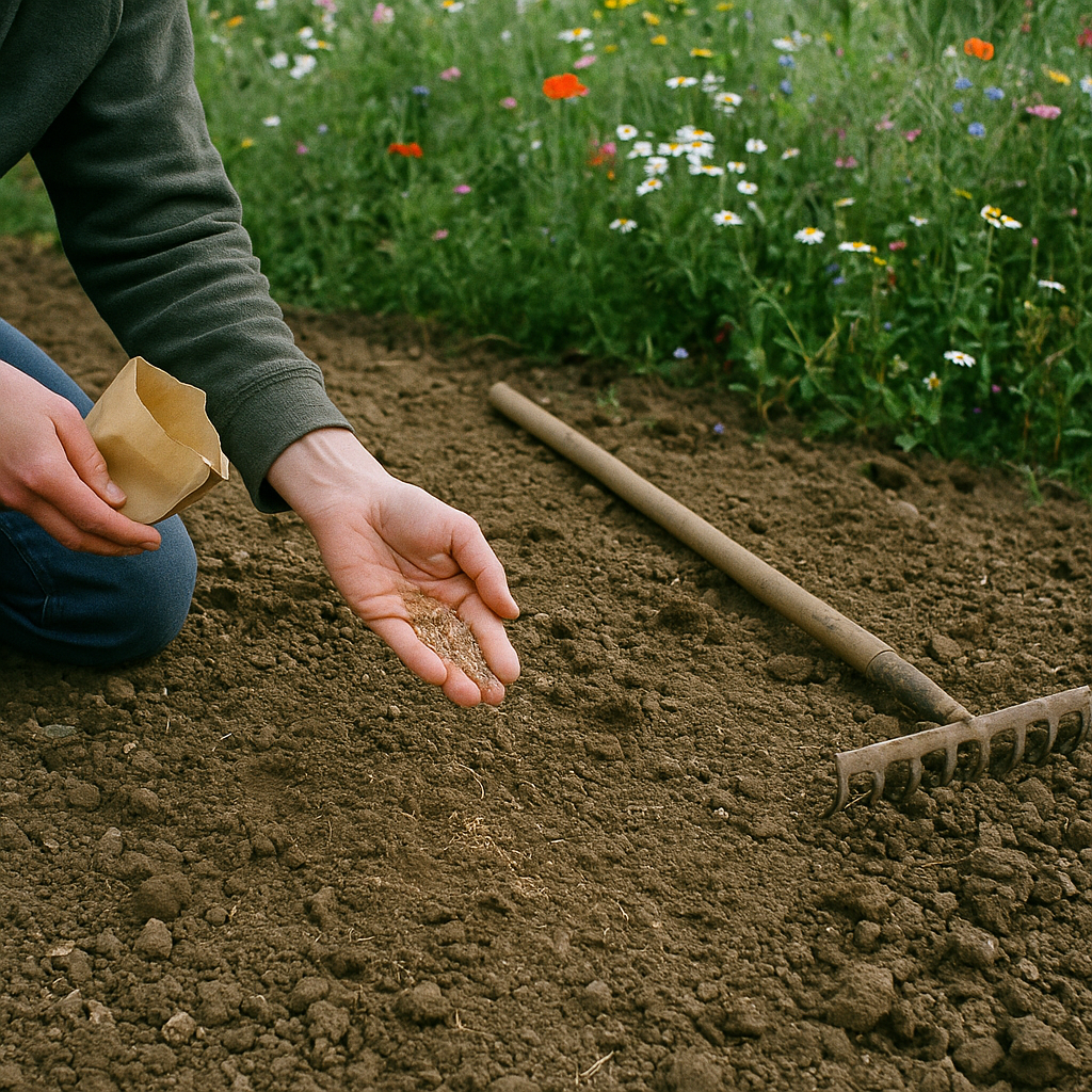 How To Build A Wildflower Area - Sustainability & Eco Features & Steps