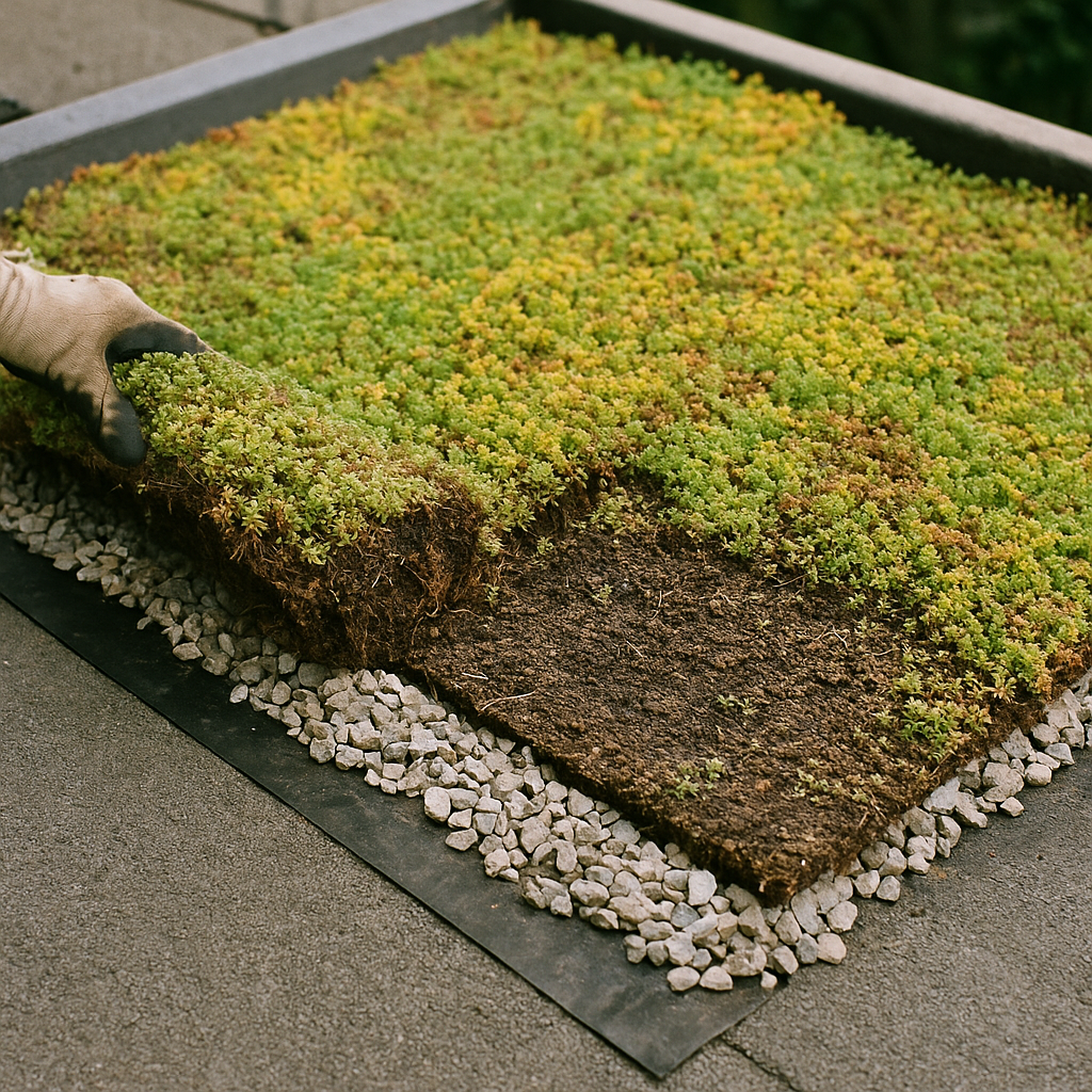 Build Green Roof Sedum | Professional Guide | UKPTG
