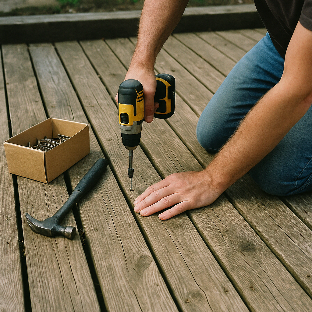 Fix Loose Decking Boards | Professional Guide | UKPTG