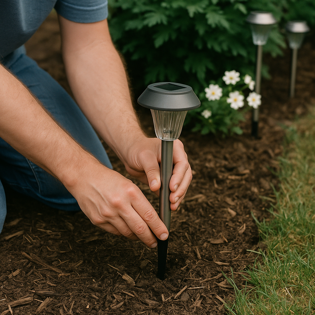 Install Solar Garden Lighting Guide | UKPTG