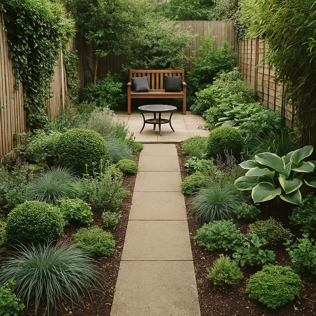 Make Small Gardens Look Bigger - Landscaping Structures & Block Paving