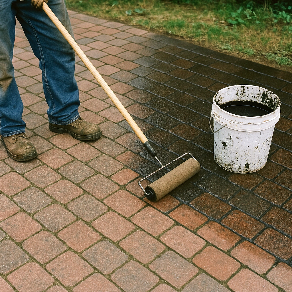 Reseal Paving Every Few Years - Maintenance & Repair & Block Paving