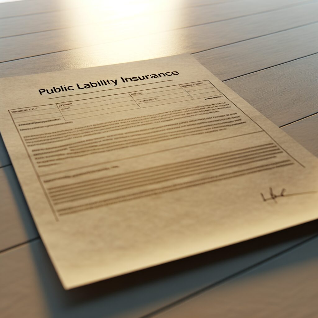 Insurance Public Liability - Costing Quoting & Project Management