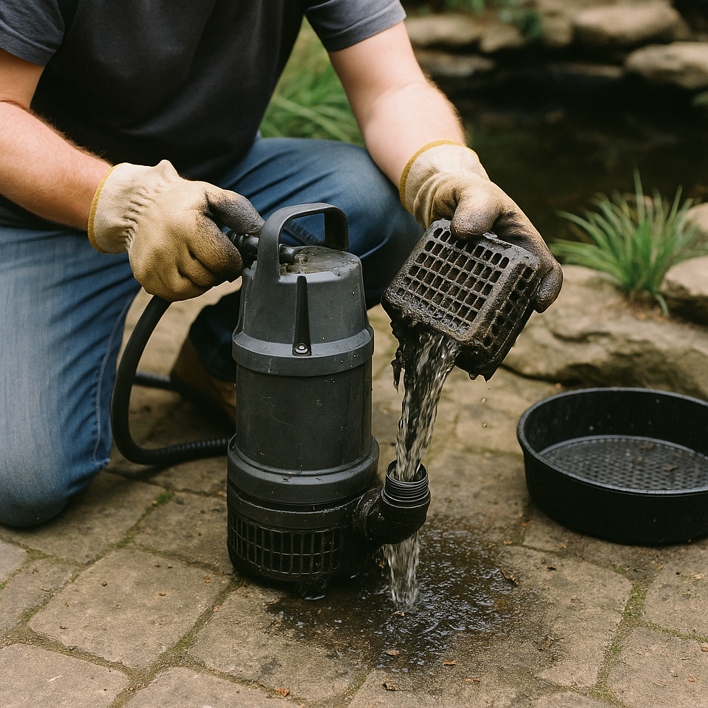 Pond Pump Cleaning Guide | UKPTG