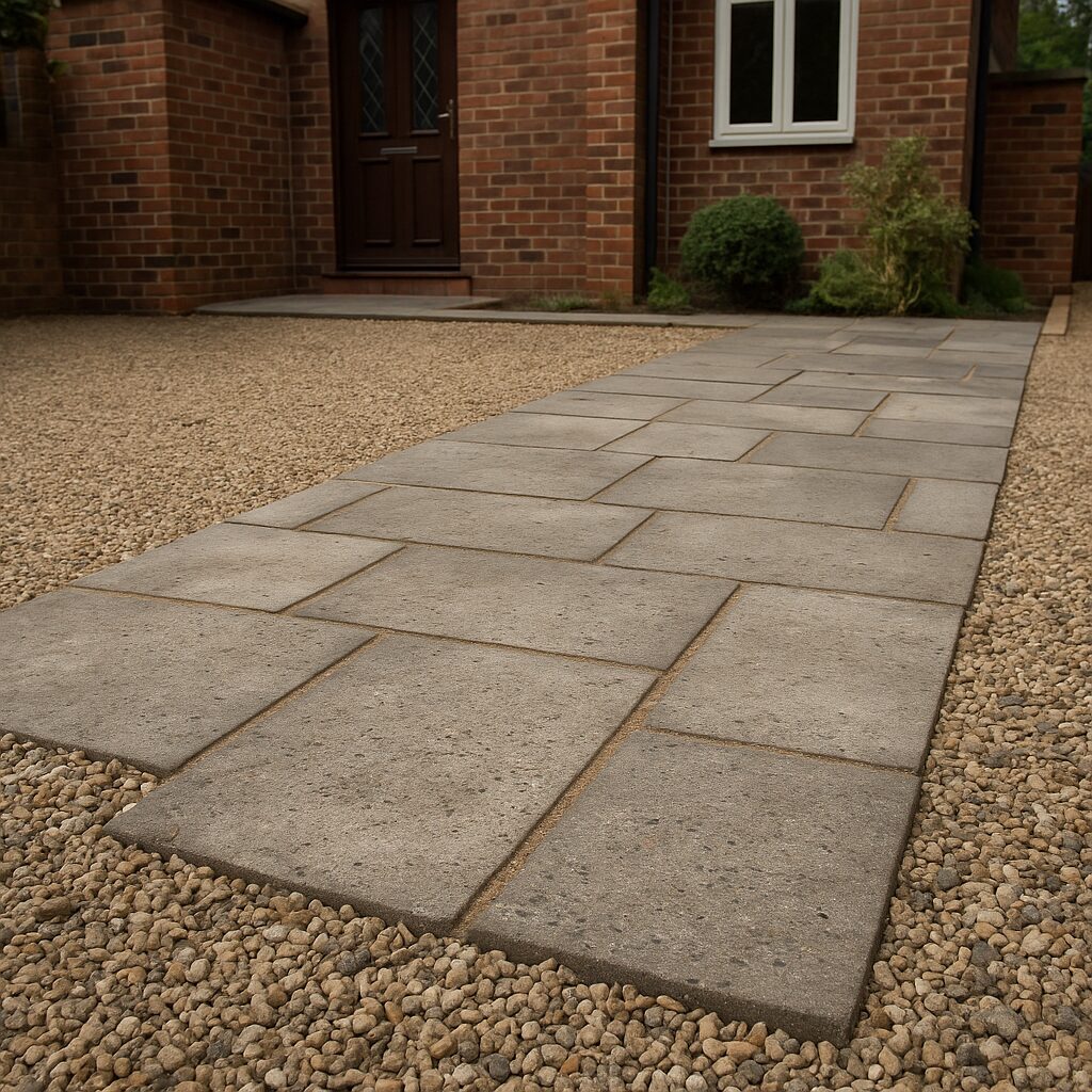 Recycled Concrete Slabs - Eco & Recycled Paving & Paving Types